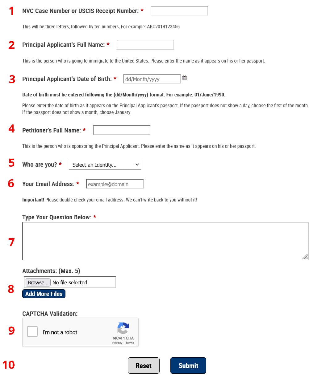Ask NVC: Cách liên lạc với NVC - Bảo lãnh Mỹ